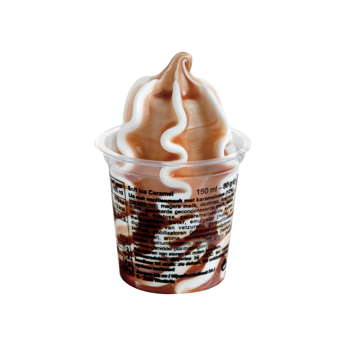 Soft ice cup choco, 12x140ml – Food5 B.V.